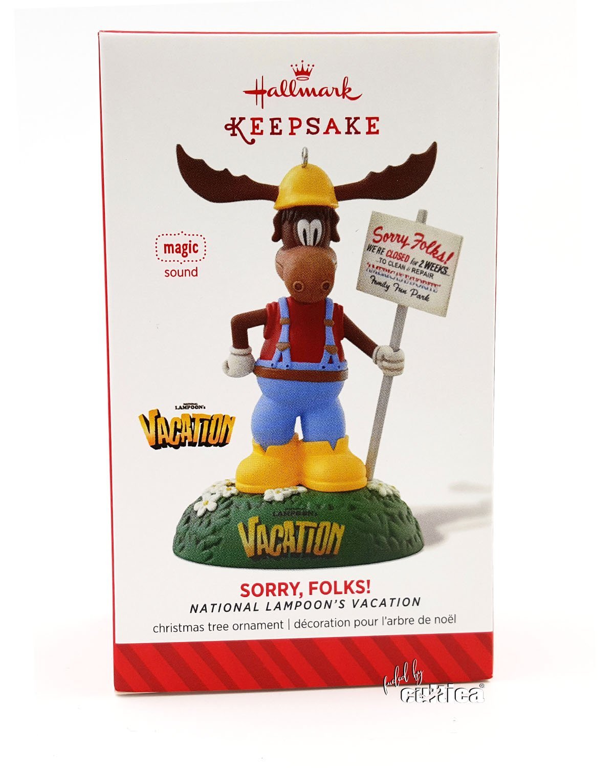 Hallmark Ornament 2015 Marty Moose - griswoldshop
